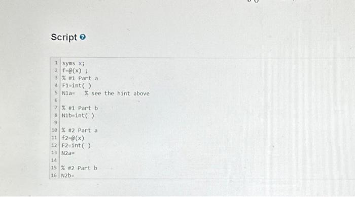 Solved Definite Integrals Using int and the Fundamental | Chegg.com