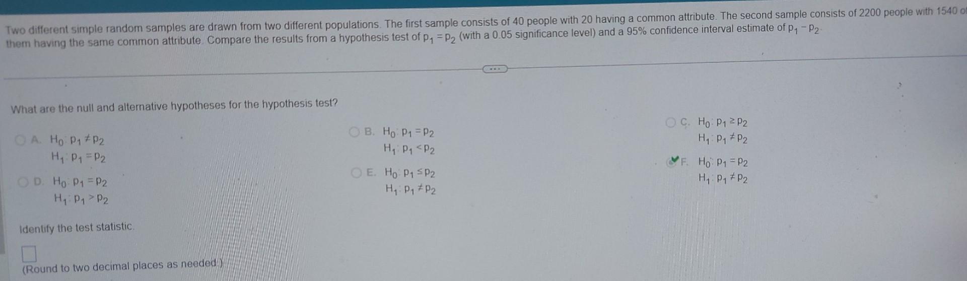 Solved them having the same common attribute. Compare the | Chegg.com