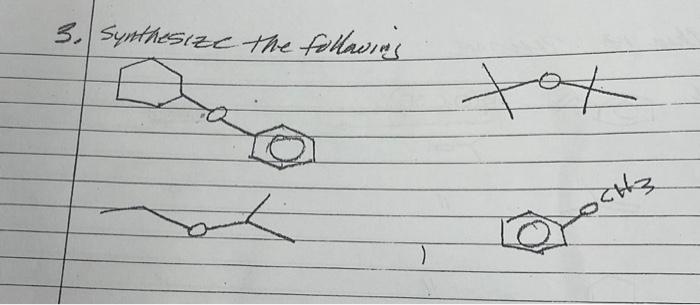 Solved Synthesize the following | Chegg.com