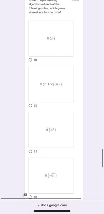 Solved 20. a)Apply the greedy vertex coloring algorithm to | Chegg.com