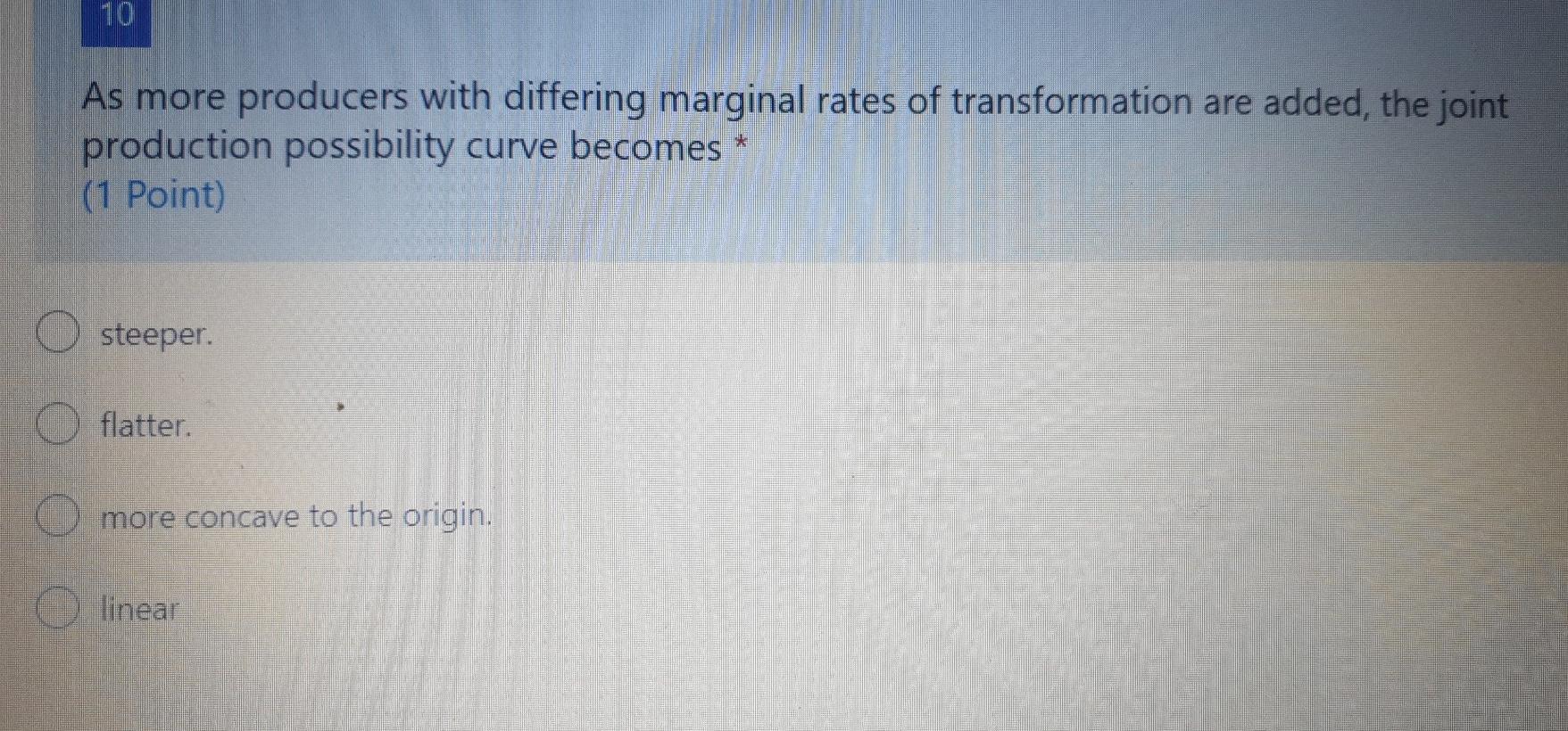 Solved 10 As more producers with differing marginal rates of | Chegg.com