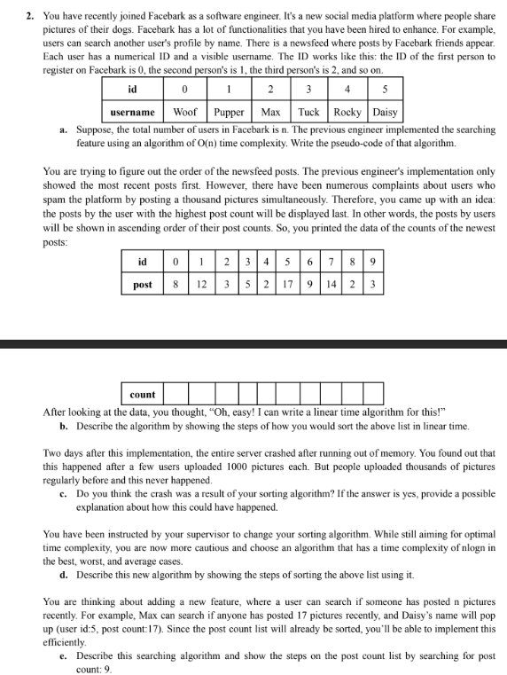 Solved Kindly answer d and e are must. and c if you can. | Chegg.com