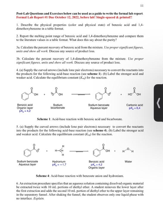 Solved Post-Lab Questions and Exercises below can be used as | Chegg.com