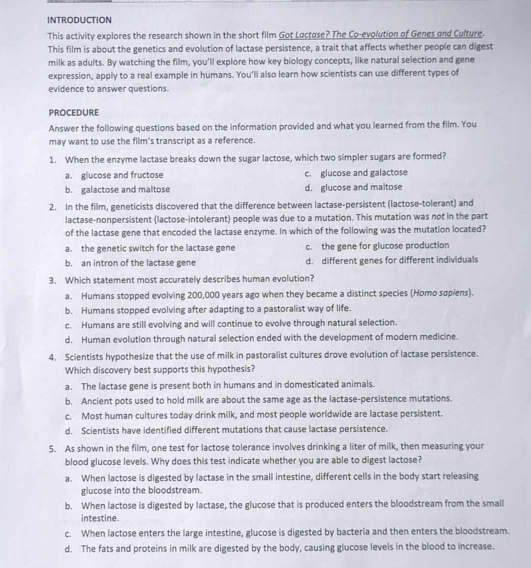 Solved by an EXPERT INTRODUCTIONThis activity explores the research shown | Chegg.com