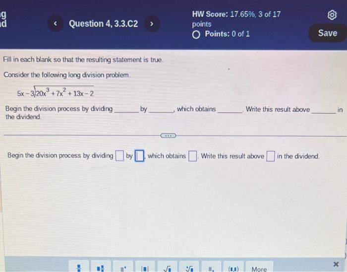 Solved Fill in each blank so that the resulting statement is | Chegg.com