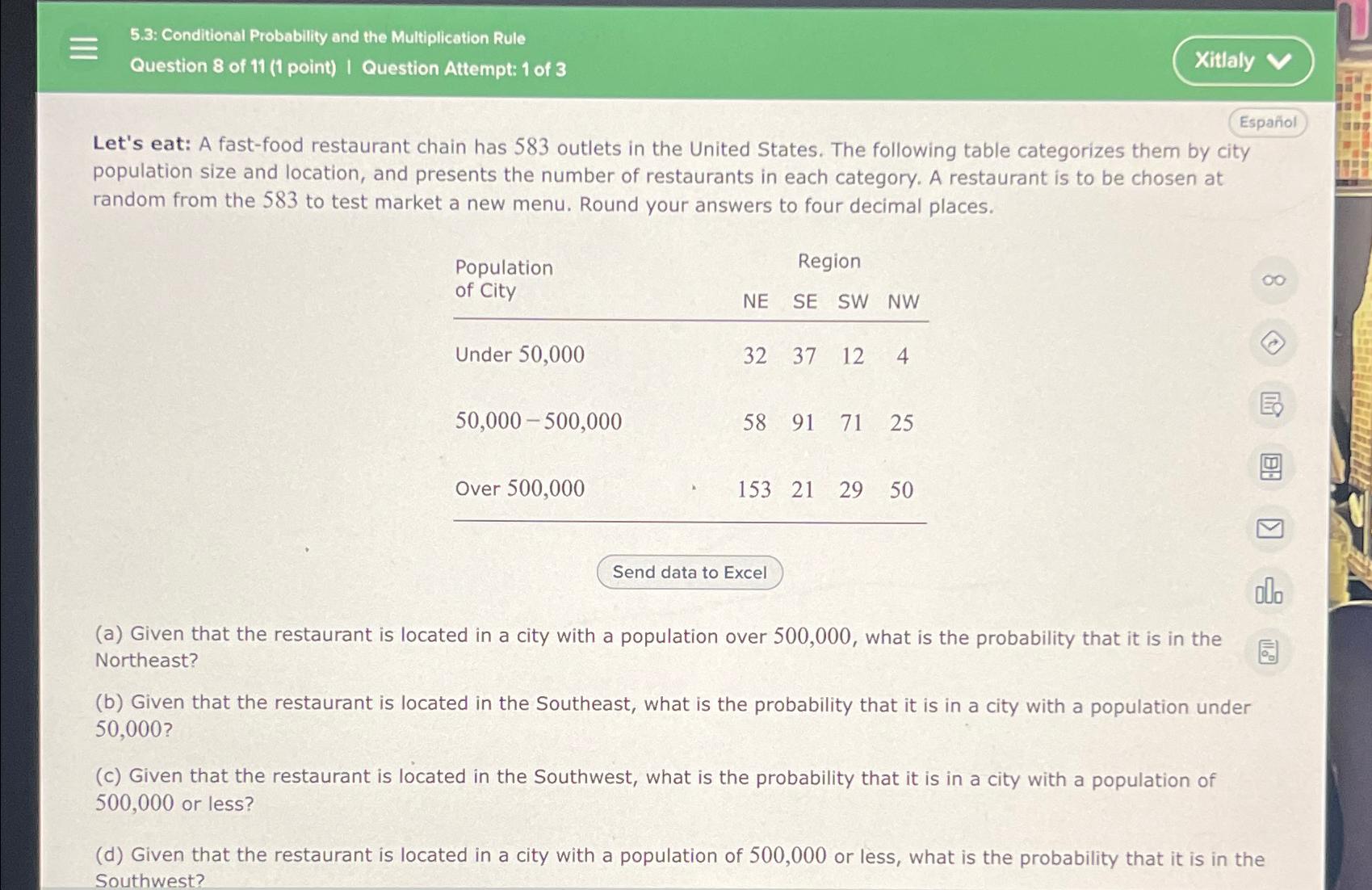 Solved 5.3: Conditional Probability and the Multiplication | Chegg.com