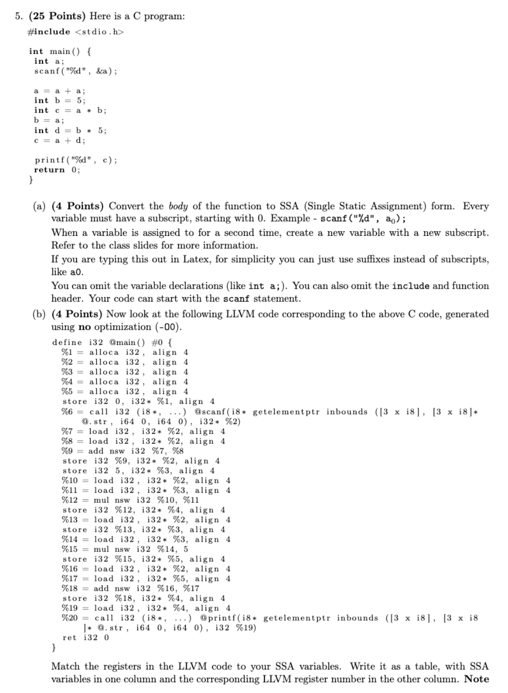 Solved This is my Programming Languages and Compiler theory | Chegg.com