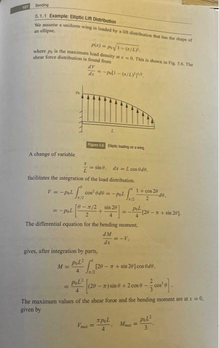 Solved Consider example 5.1.1 elliptic lift distribution | Chegg.com