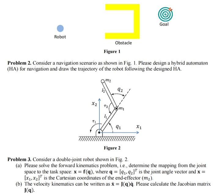 Problem 2. Consider a navigation scenario as shown in | Chegg.com