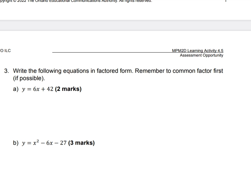 Solved OILCMPM2D Leaming Activity 4.5Assessment | Chegg.com