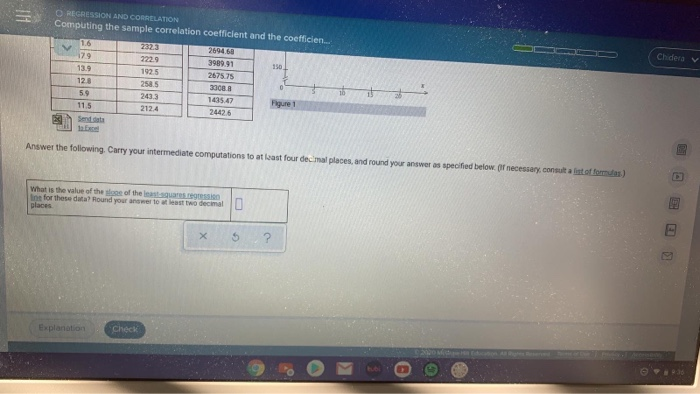 Solved AND CORRELATION Computing the sample correlation | Chegg.com