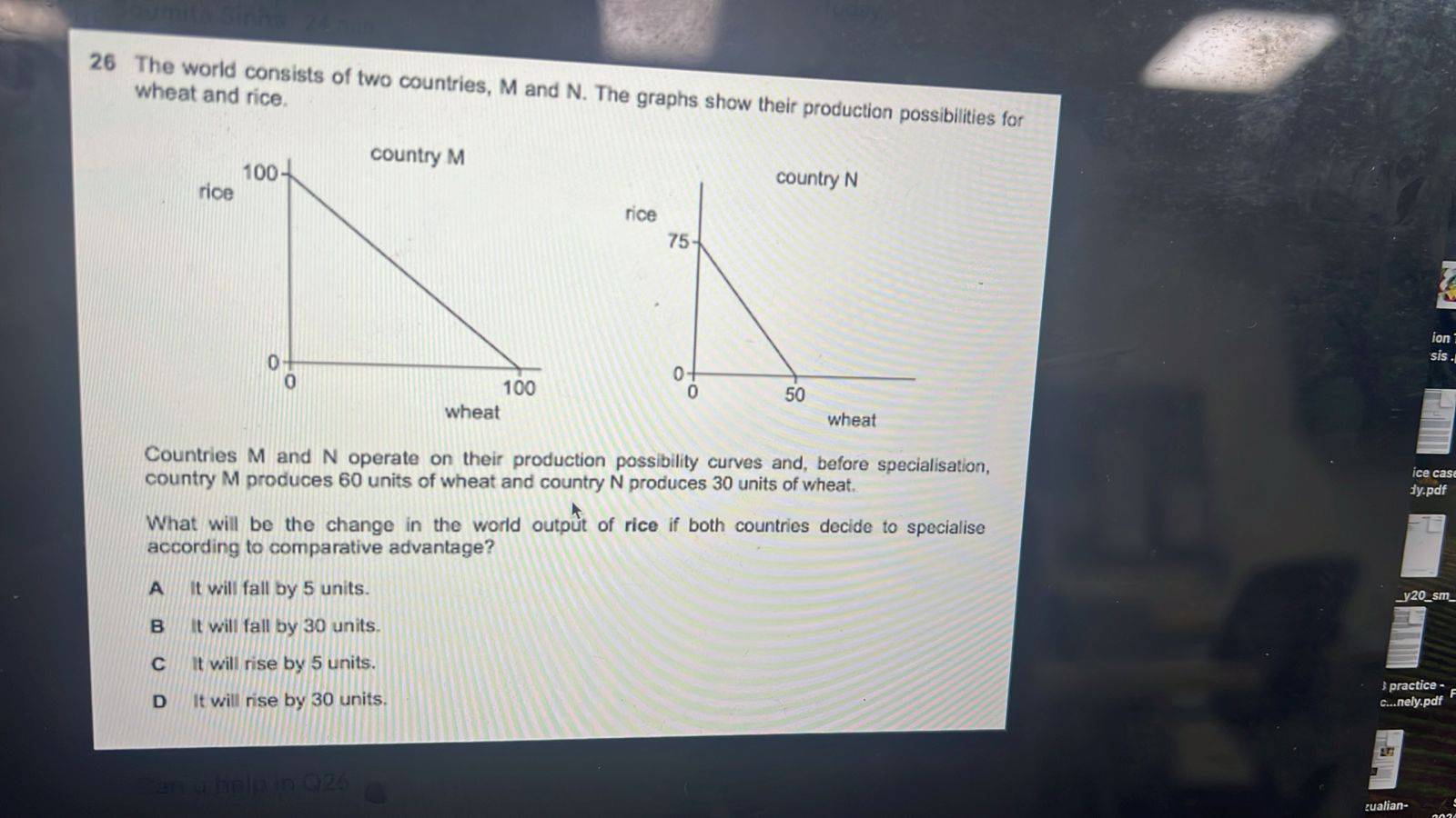 Solved Multiple choice question. Please explain the logic | Chegg.com