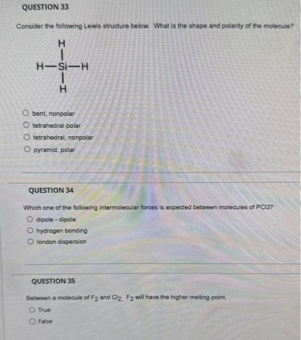 Solved Consider the following Lewis structure below. What is | Chegg.com