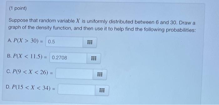 Solved Suppose that random variable X is uniformly | Chegg.com