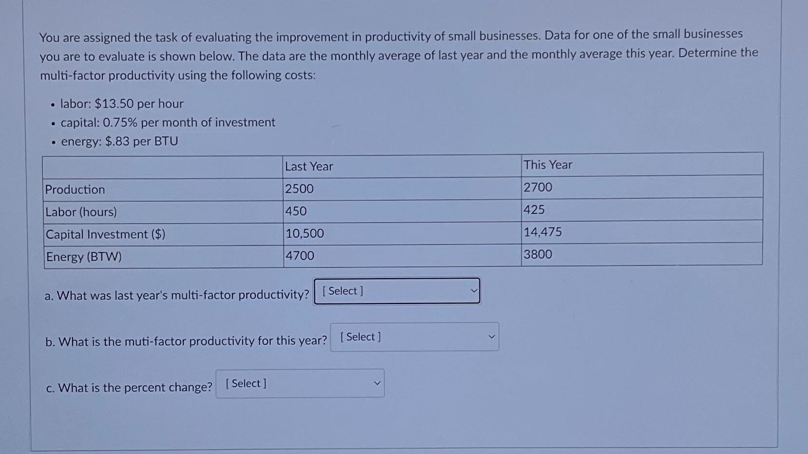 Solved You are assigned the task of evaluating the | Chegg.com