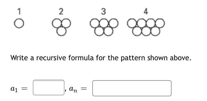 Solved Write a recursive formula for the sequence: {-2, – | Chegg.com