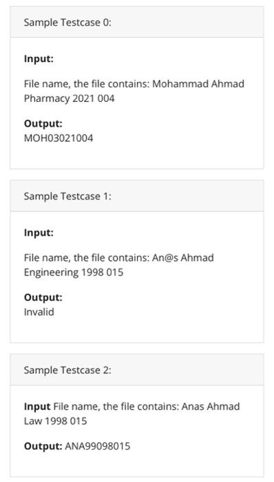 Solved HW3 - Chapter 4 - Strings and Files Collapse context | Chegg.com