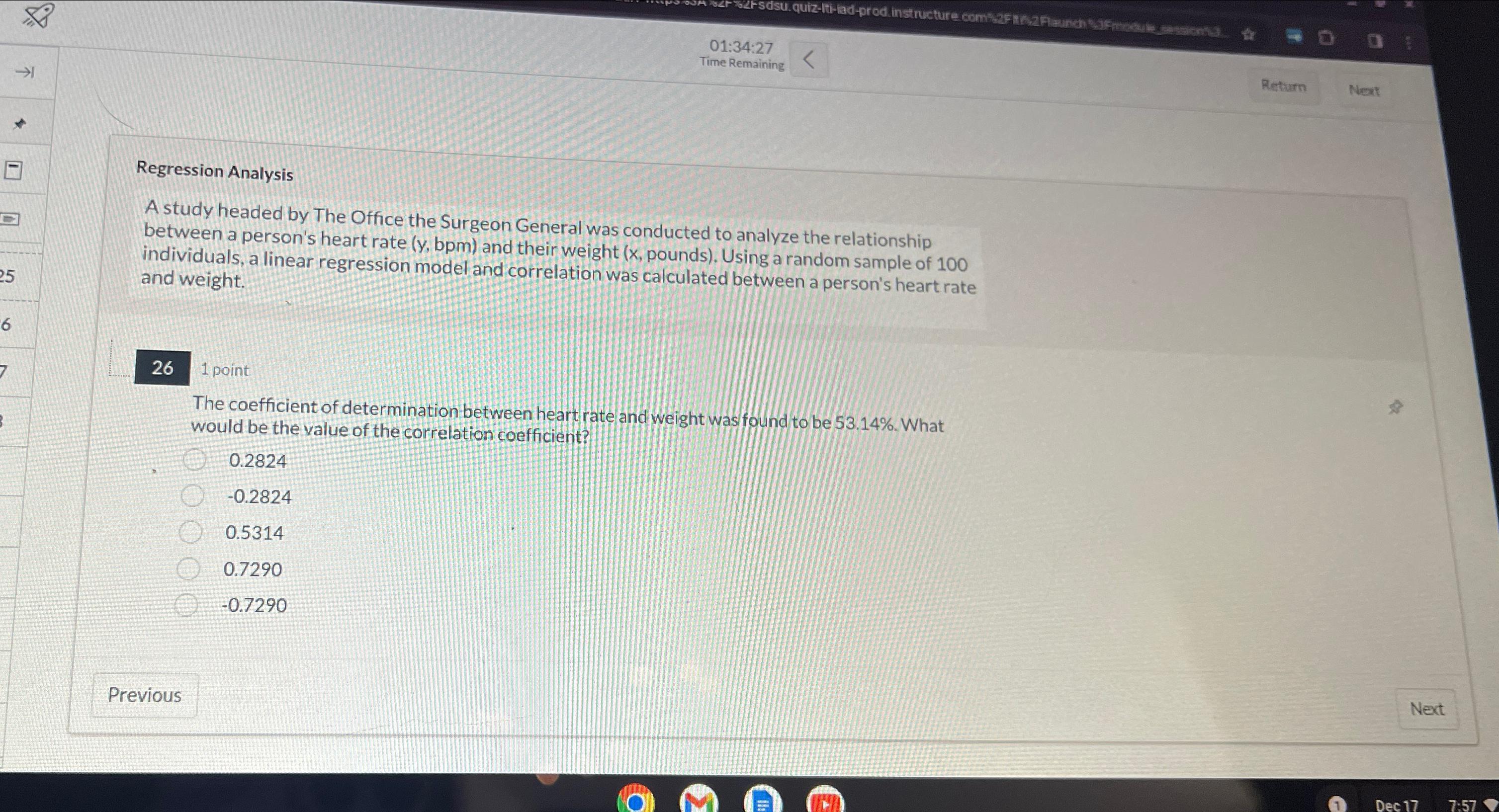 Solved Regression AnalysisA study headed by The Office the | Chegg.com