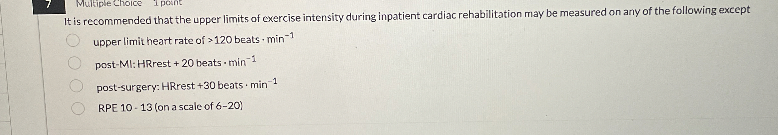 High Quality SOLUTION 7 ﻿Multiple Choice1 ﻿pointIt is recommended that the | Chegg.com