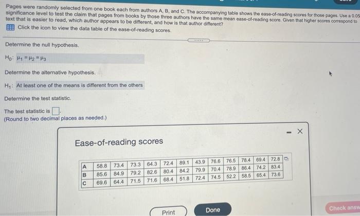 Solved Pages were randomly selected from one book each from | Chegg.com