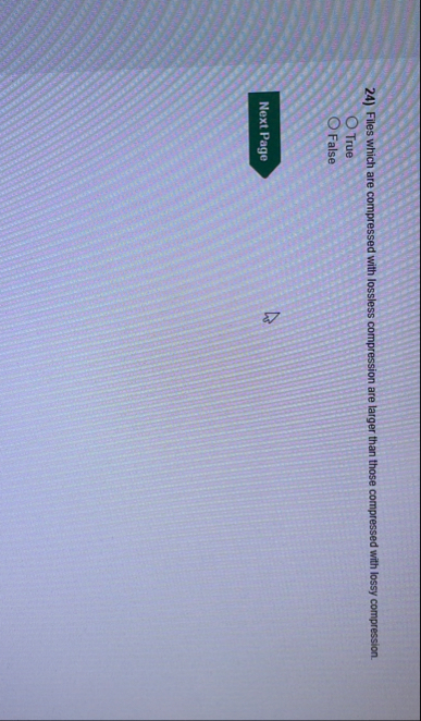 Solved Files which are compressed with lossless compression | Chegg.com