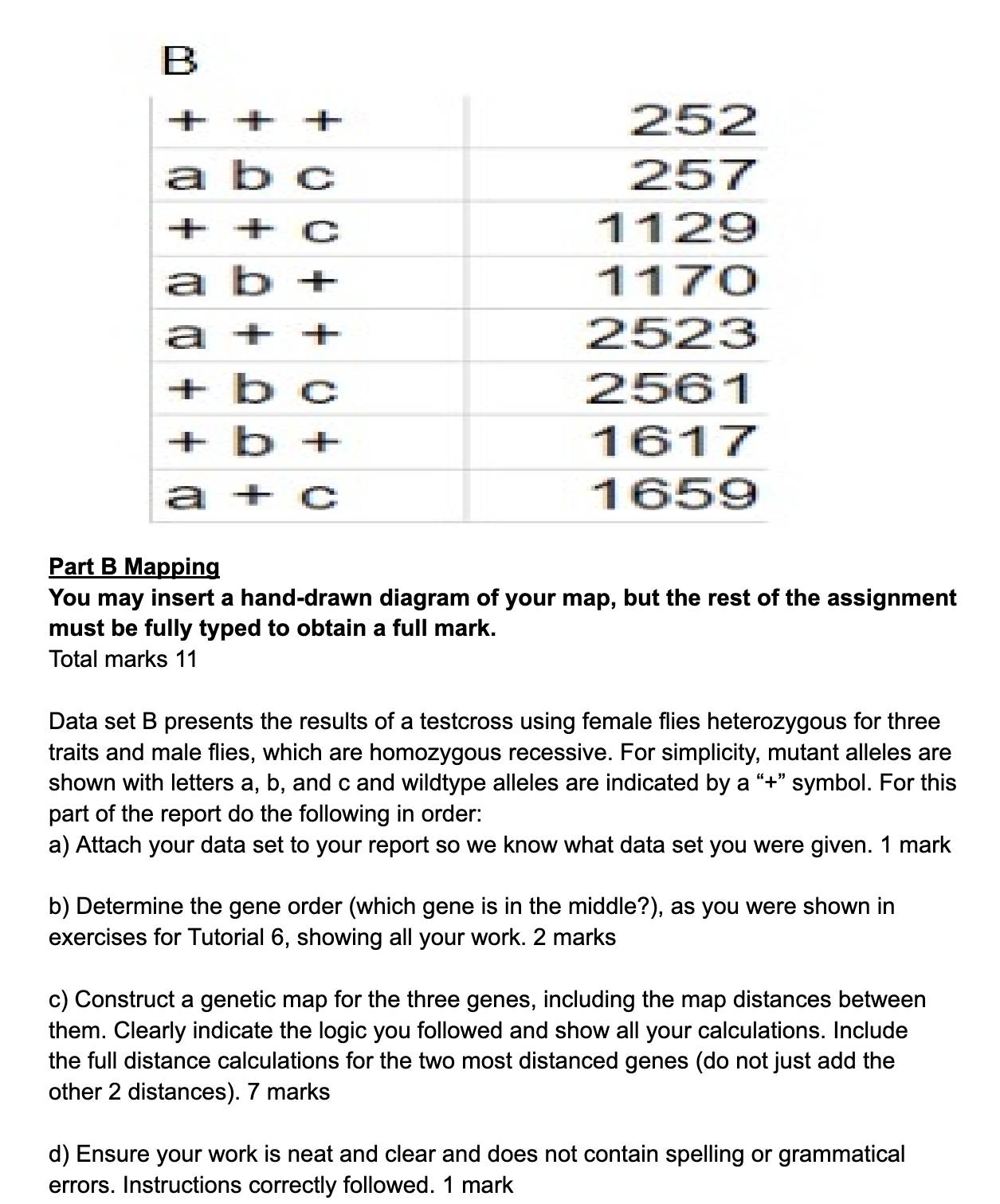 Part B MappingYou may insert a hand-drawn diagram of | Chegg.com