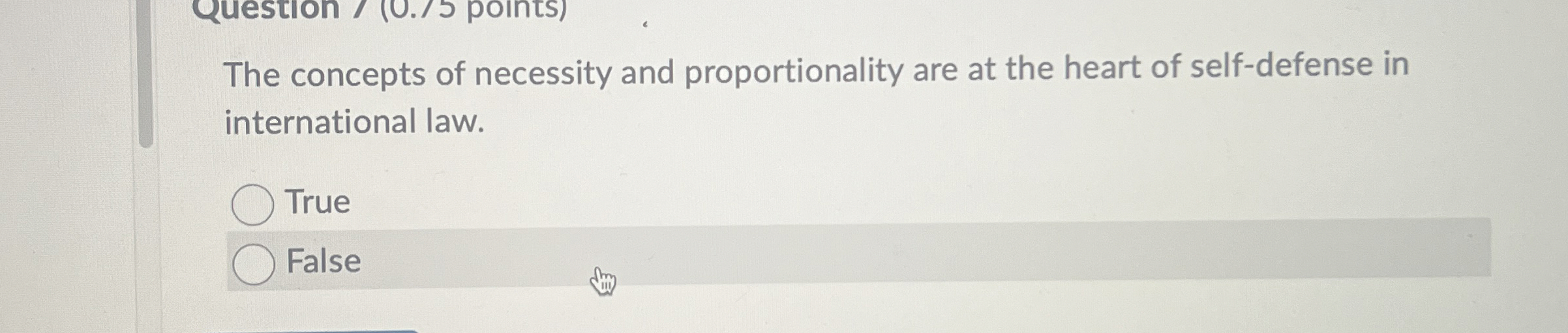 Solved The concepts of necessity and proportionality are at | Chegg.com