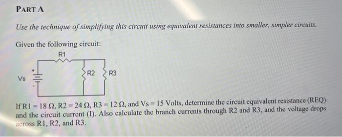 Solved Use the technique of simplifying this circuit using | Chegg.com