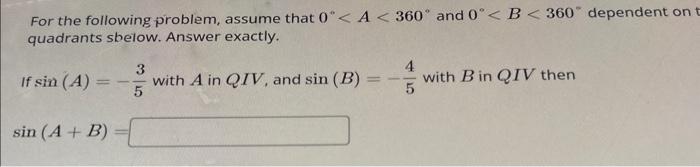 Solved For the following problem, assume that 0∘ | Chegg.com