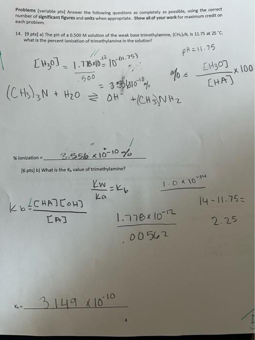 Solved 15. [12 pts] for each of the following compounds, | Chegg.com