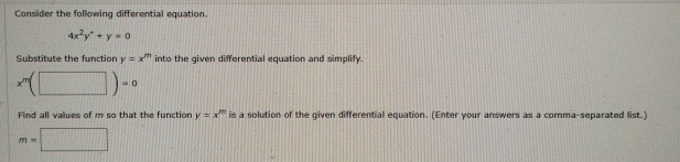 Solved Consider the following differential | Chegg.com