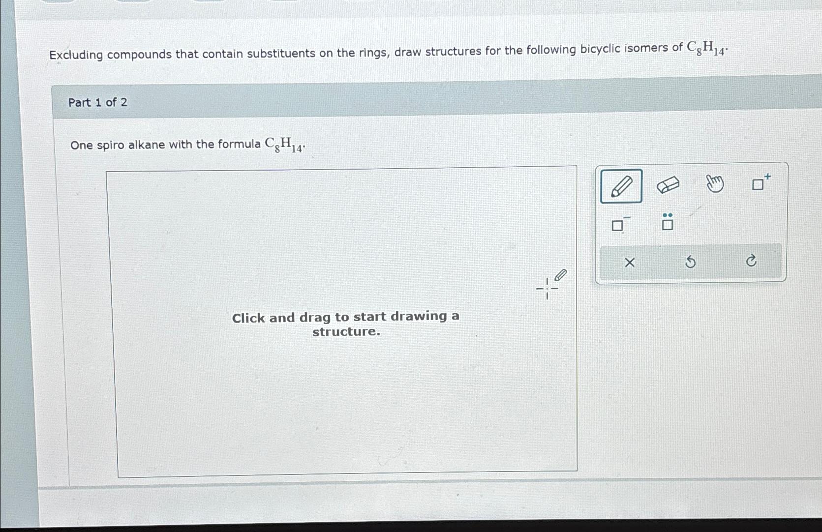 Solved Excluding compounds that contain substituents on the | Chegg.com
