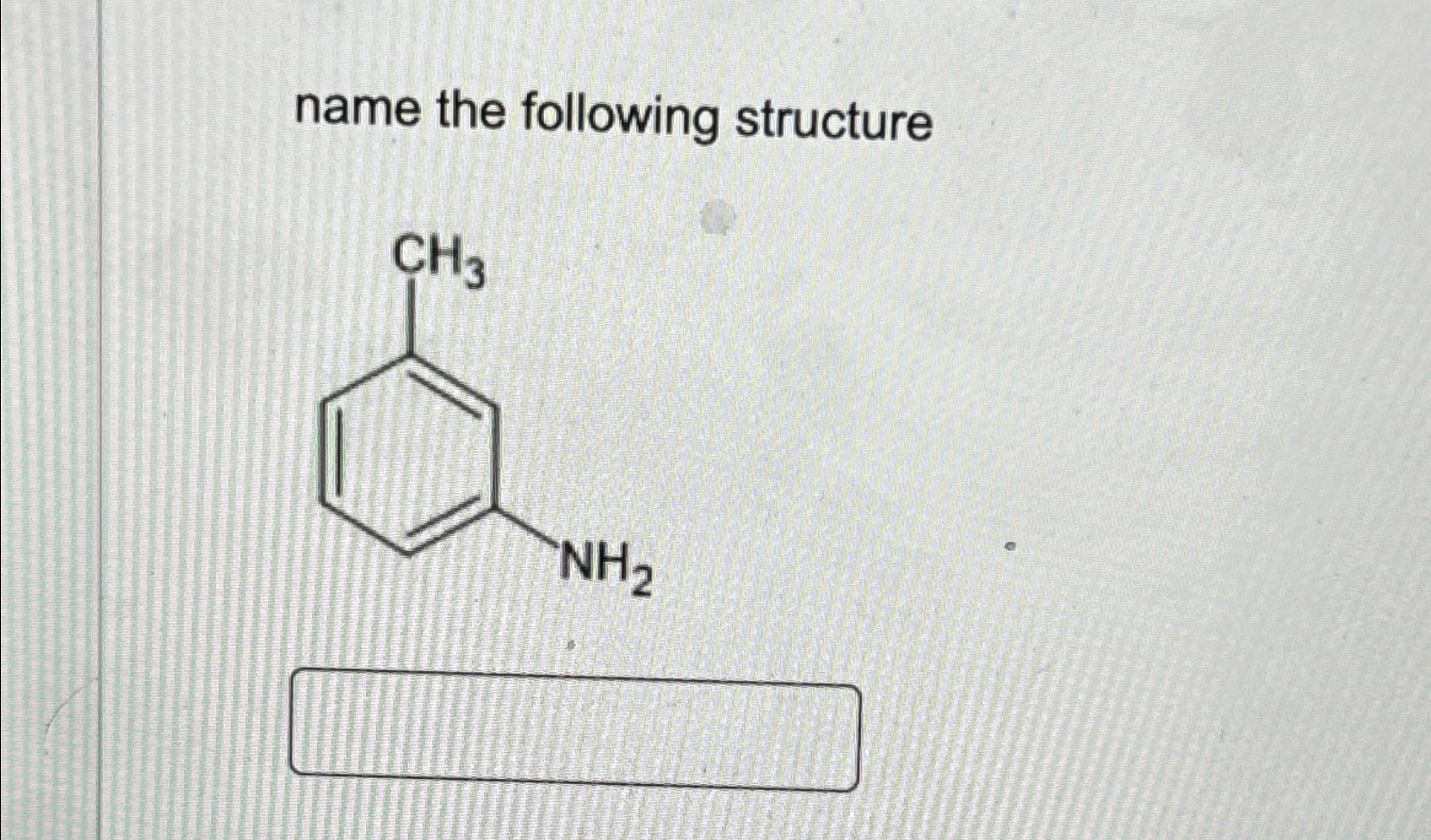 Solved name the following structur | Chegg.com