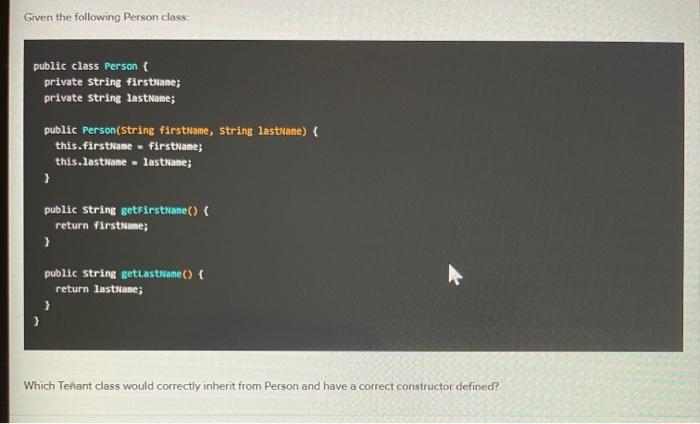 Solved You have created the following class called Dog: How | Chegg.com