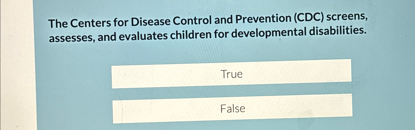 Solved The Centers for Disease Control and Prevention (CDC) | Chegg.com