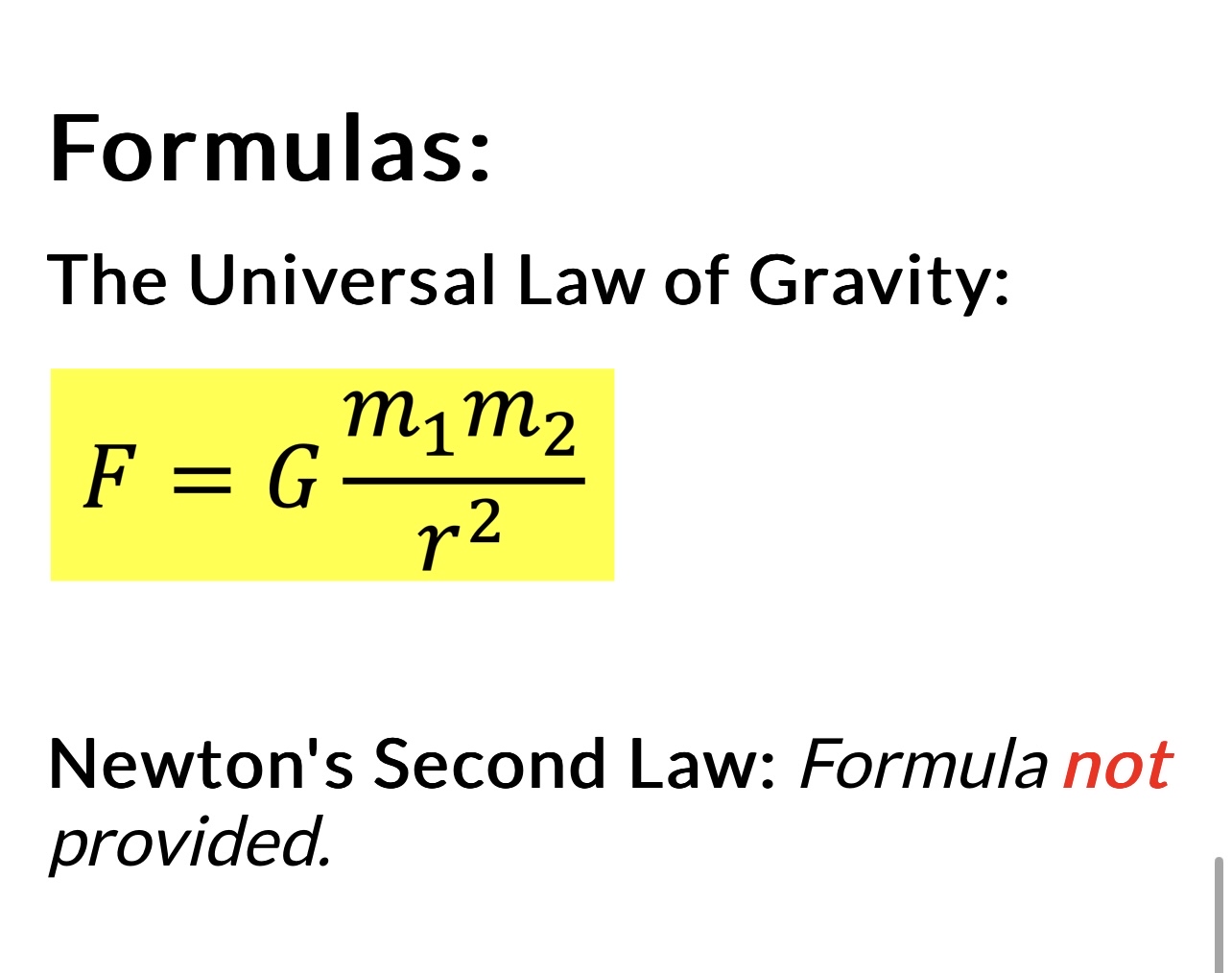 Solved How does the force of gravity between two bodies | Chegg.com