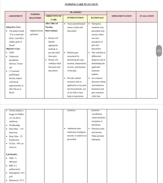 Solved Case Situation The paticat is a 32-year-old male with | Chegg.com
