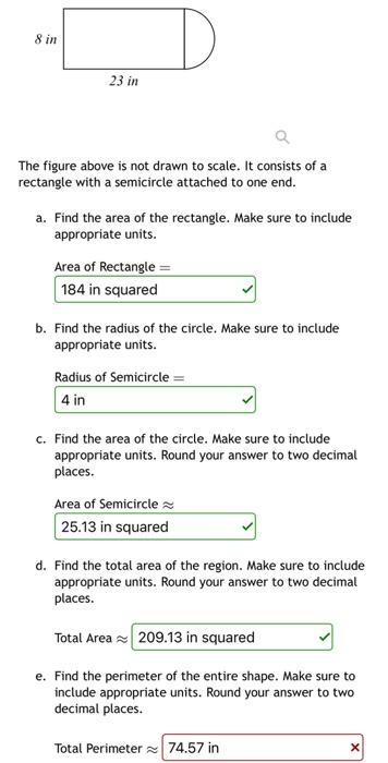 Solved The figure above is not drawn to scale. It consists | Chegg.com