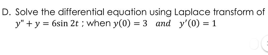 Solved Solve the problem as neatly as possible and show | Chegg.com