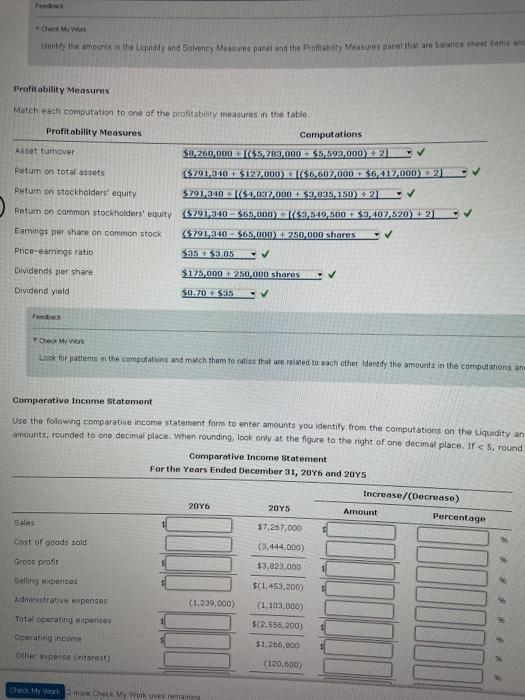 Solved Mastery Problem: Financial statement Analysis | Chegg.com
