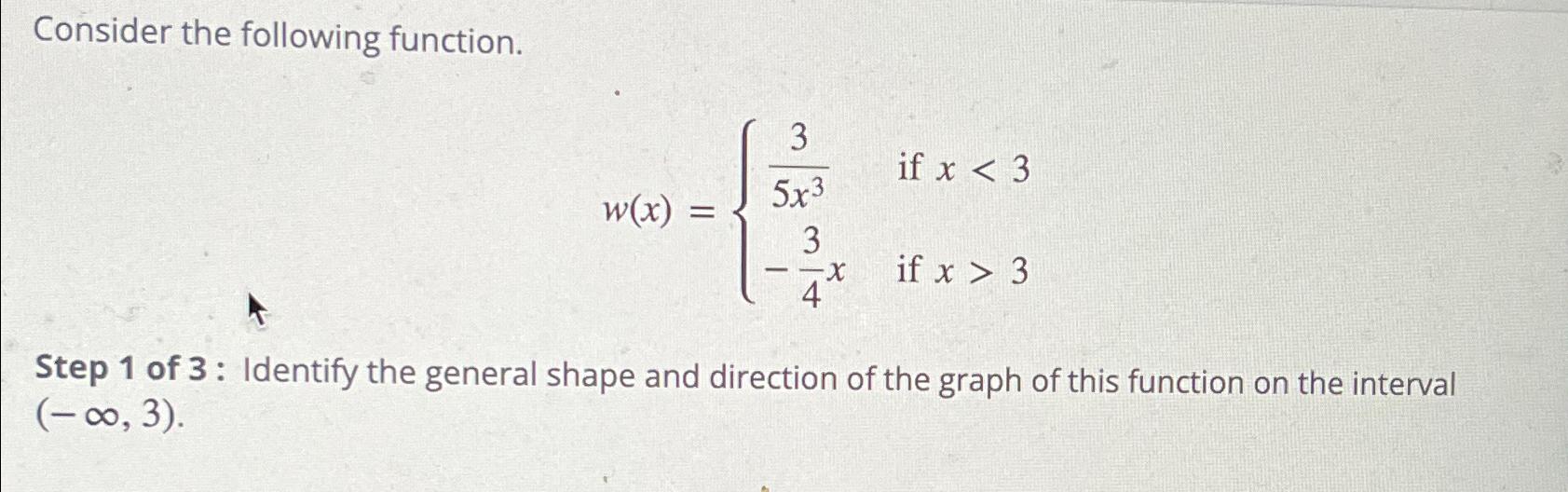 Solved Consider the following | Chegg.com