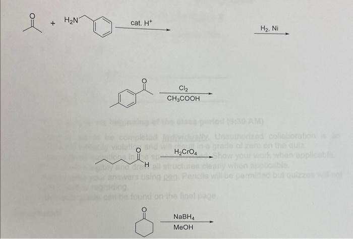 Solved CH3COOH Cl2 H2CrO4 | Chegg.com