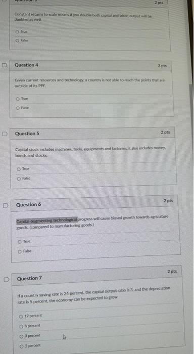 Solved goublod an weit Question 4 outvide of its pef. | Chegg.com