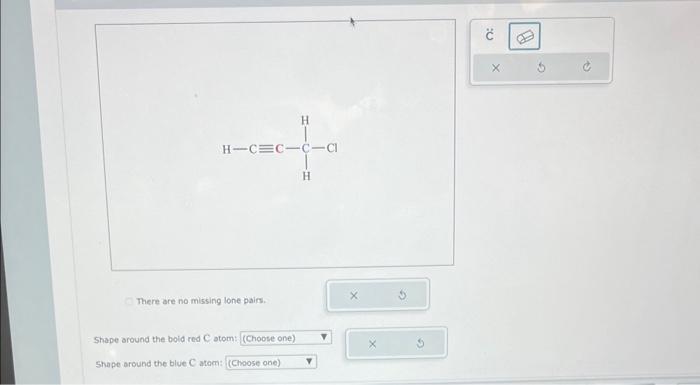 Solved Add lone pairs where needed to give octets and | Chegg.com