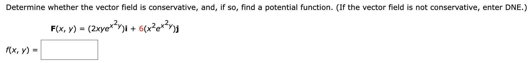 Solved Determine whether the vector field is conservative, | Chegg.com