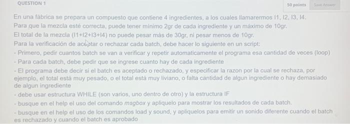 Solved Debe de utilizar matlab para hacer esto y usar while | Chegg.com