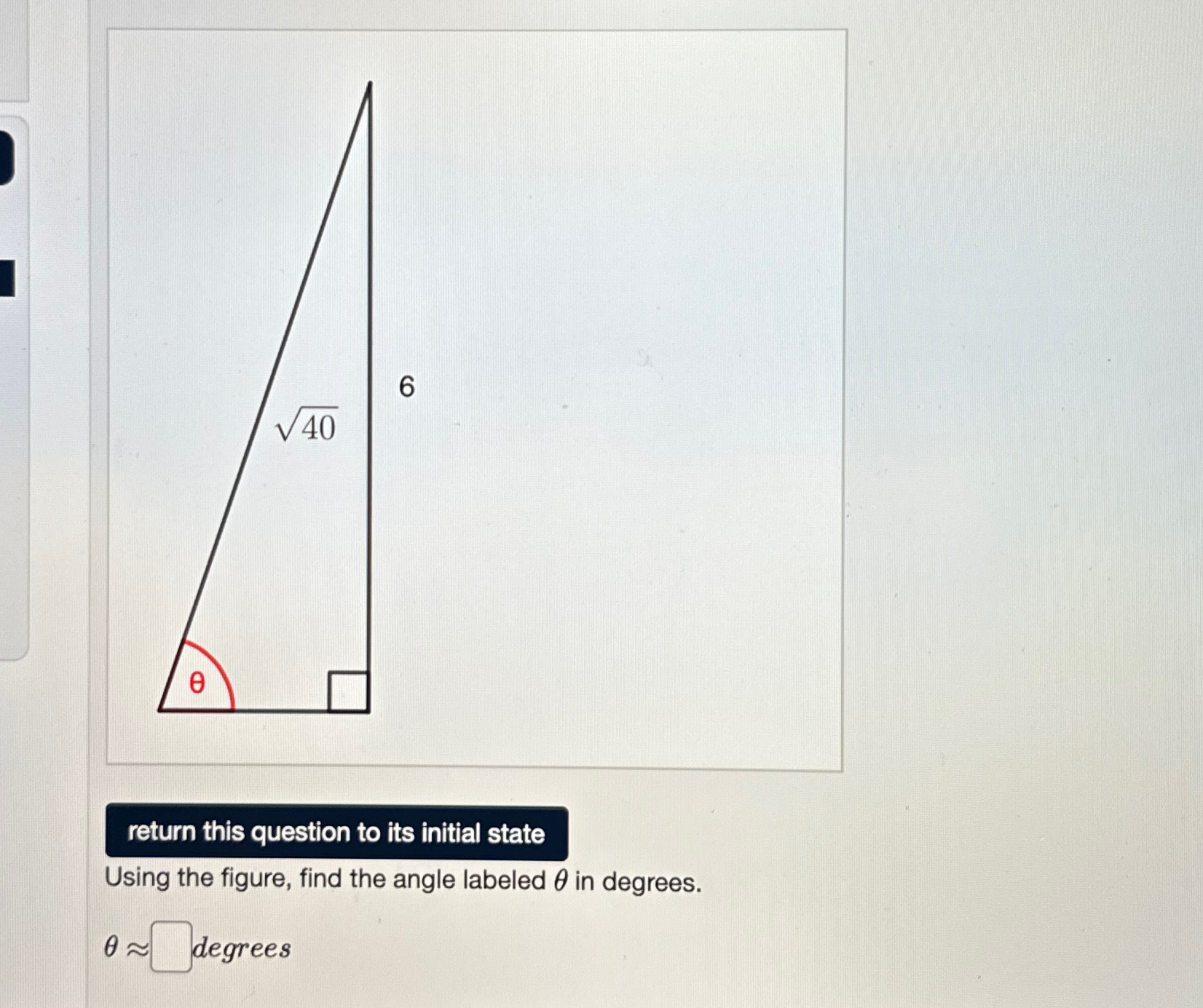 Solved return this question to its initial stateUsing the | Chegg.com