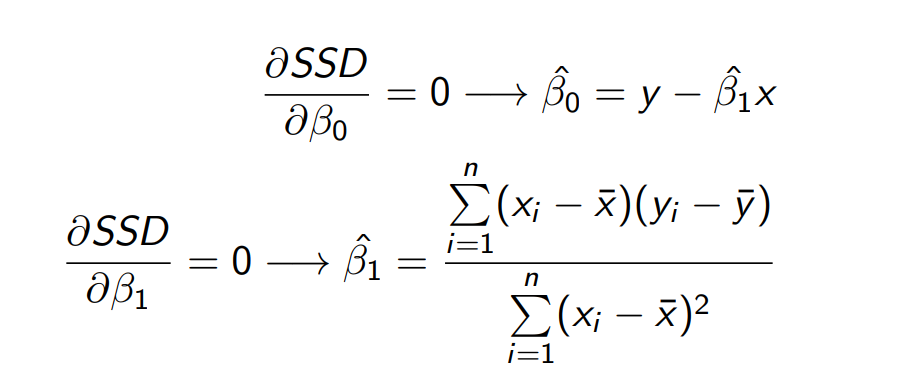 Solved SSD represents the sum of squared error. I get the | Chegg.com