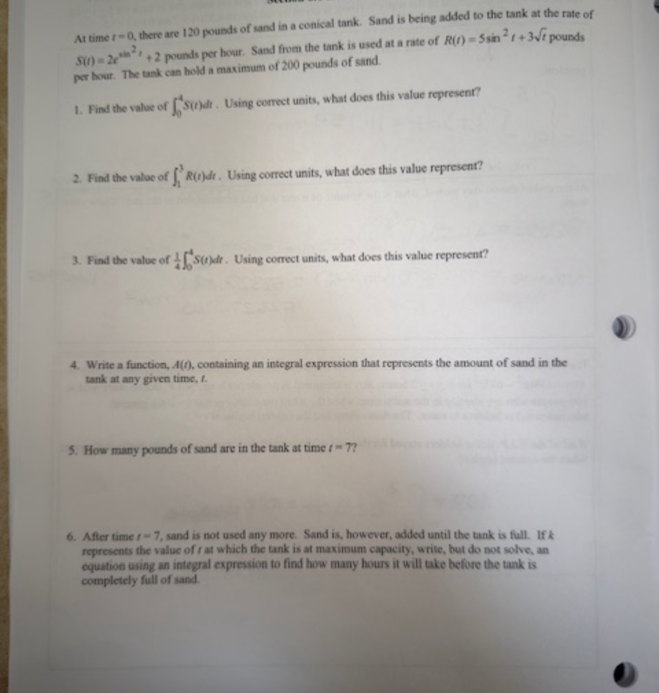 Solved Need help with all problems please At time t=0, | Chegg.com