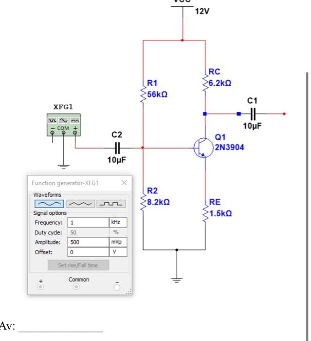 Solved Av: XFG1 01 5 COM 0+3 Function generator-XFG1 | Chegg.com